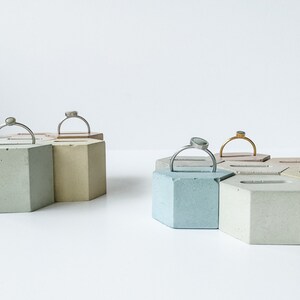 Ring Holder | Hexagon Ring Stand | Ring Stand | Modern Home Decor ...
