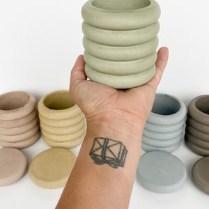 Bubble Concrete Jewelry Box | Jewelry Box | Concrete Home Decor ...