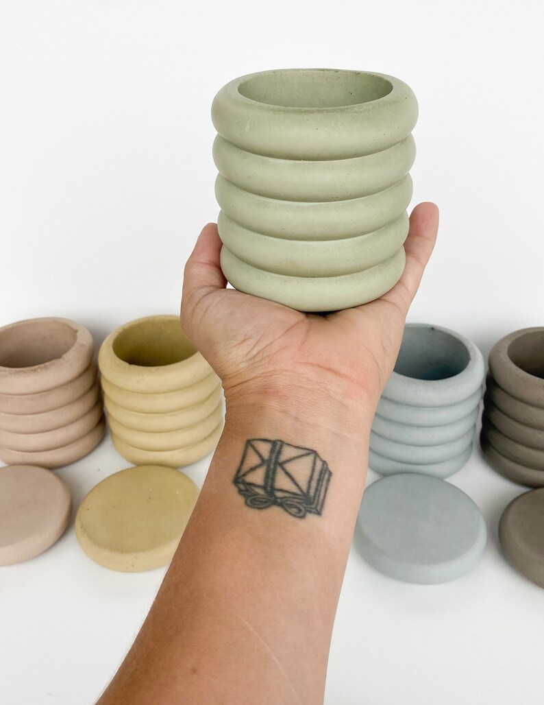 Bubble Concrete Jewelry Box | Jewelry Box | Concrete Home Decor ...