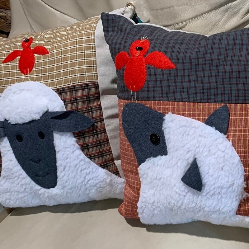 Lamb Pillow - Etsy