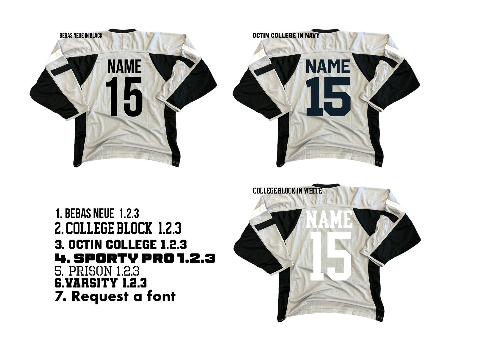 Personalized Hockey Jersey Customizable Hockey Jersey Custom Hockey ...