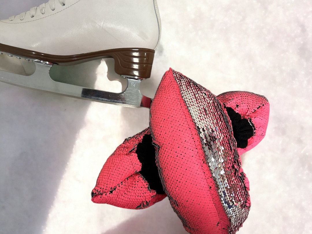 Color Change Sequin Figure Skate Blade Covers | Terry Soaker Guard ...