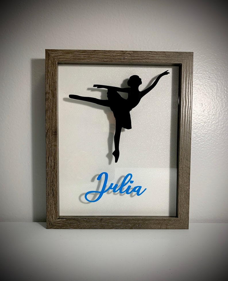 Personalized Dance Shadow Box Competition Pin Holder | Etsy