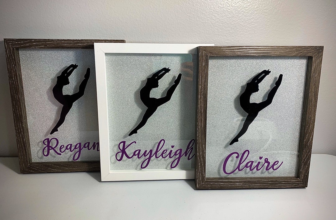 Personalized Dance Shadow Box | Competition Pin Holder | Display Case ...