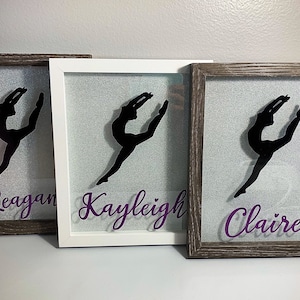 Personalized Dance Shadow Box | Competition Pin Holder | Display Case ...