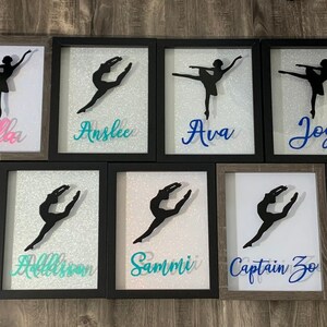 Personalized Dance Shadow Box | Competition Pin Holder | Display Case ...