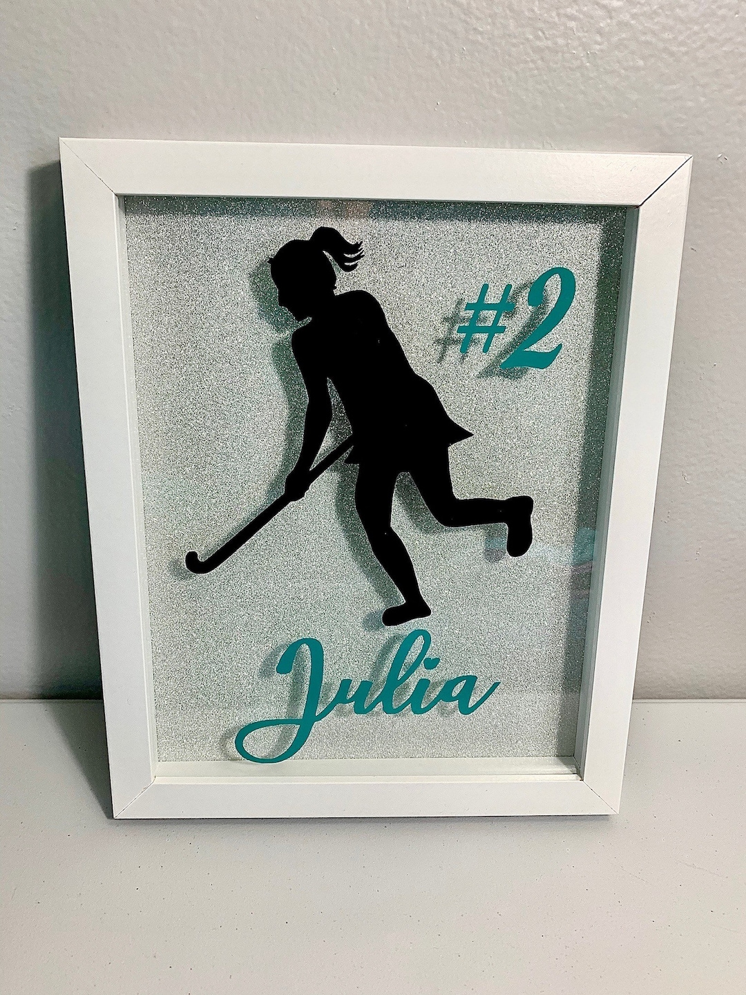 Personalized Sports Shadow Box | Pin Holder | Display Case | - Etsy