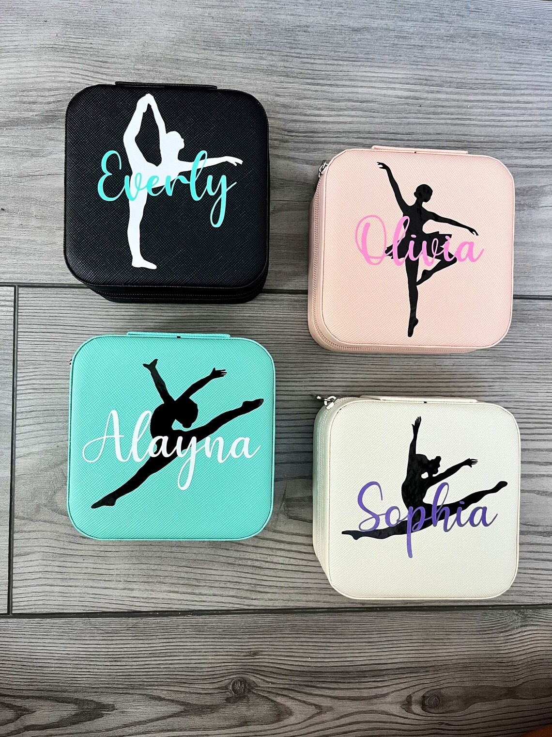 Personalized Dance Jewelry/hair Accessories Organizer Dance - Etsy