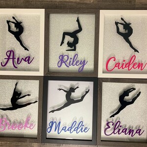 Personalized Dance Shadow Box | Competition Pin Holder | Display Case ...