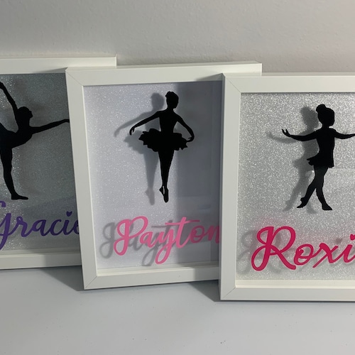 Personalized Dance Shadow Box Competition Pin Holder - Etsy