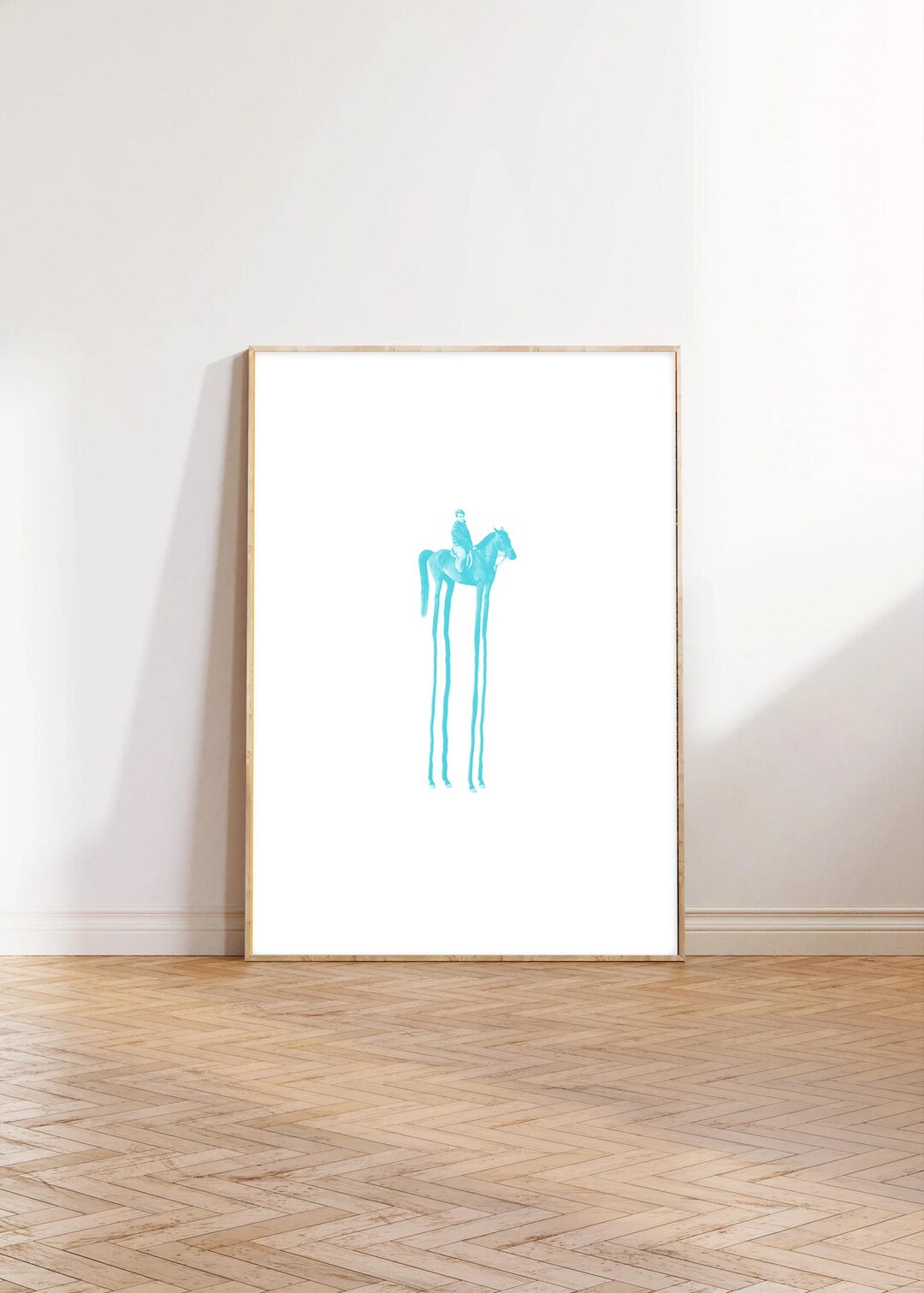 Trippy Cowboy, Surrealism, Western Country Wall Decor, Trippy Artwork ...