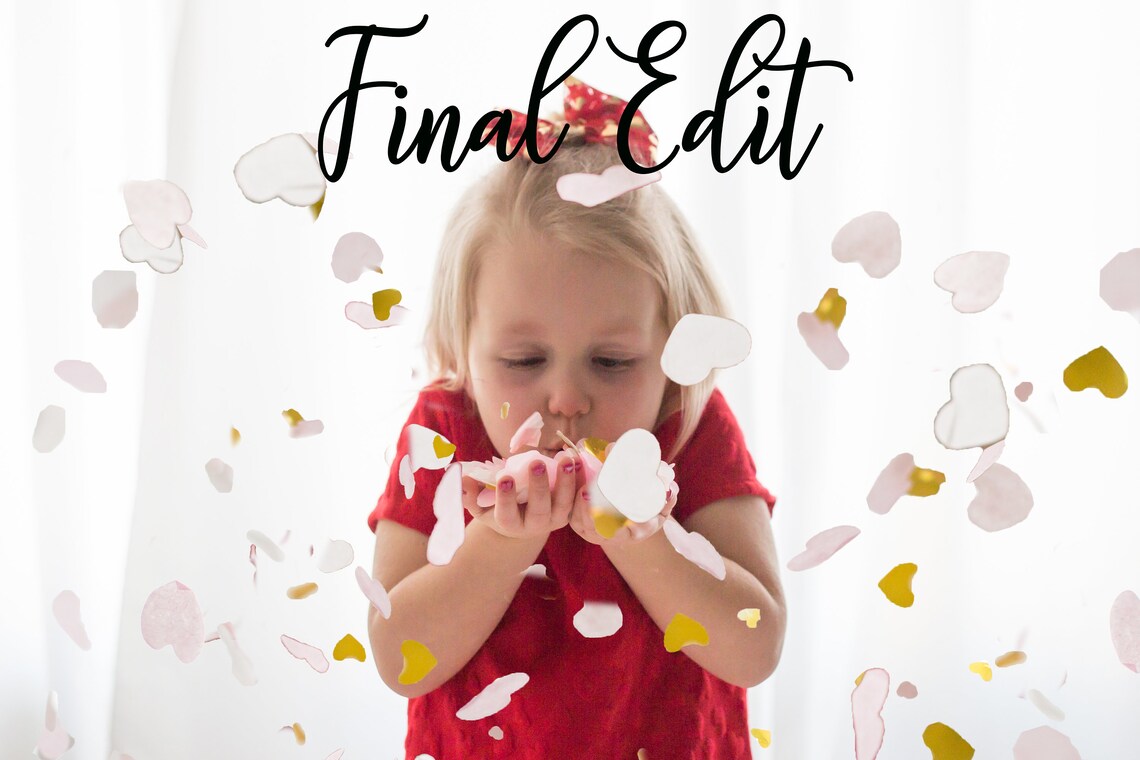 LAYOVER PNG Valentines Tissue Paper Heart Blowing Pink Gold White - Etsy