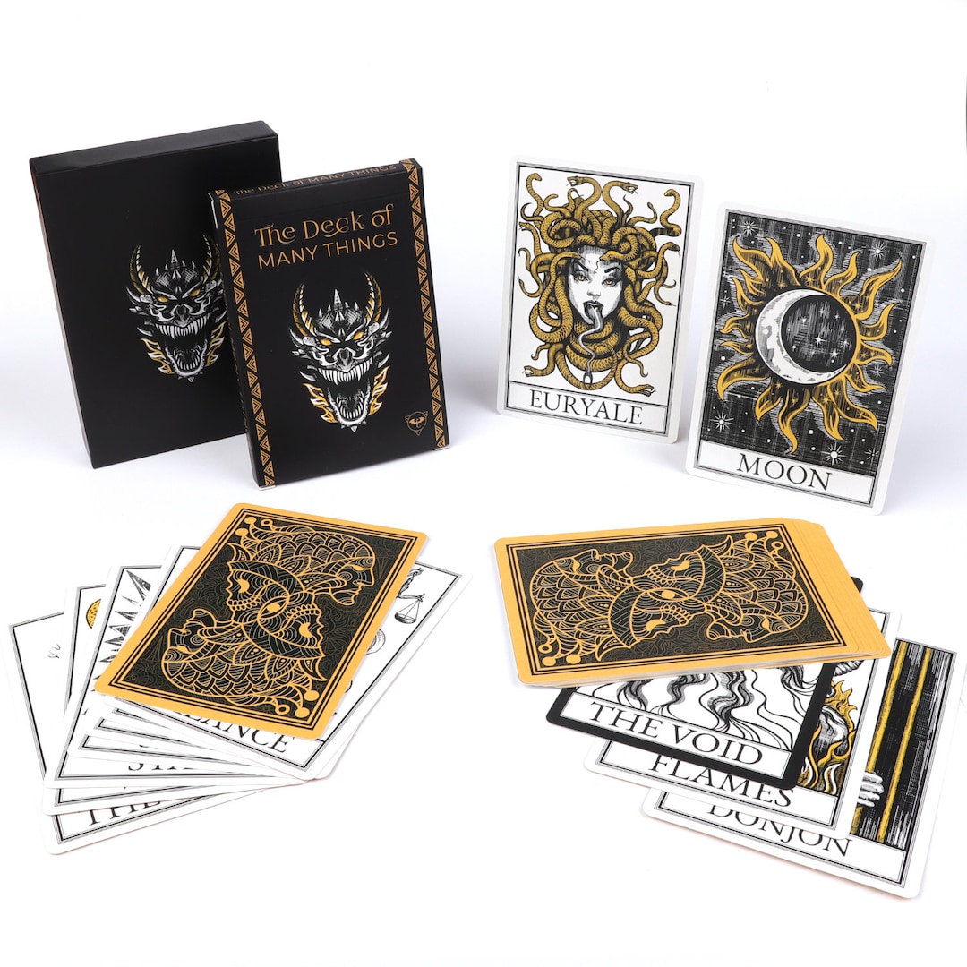 The Deck of Many Things | Compatible W/ Dungeons and Dragons Fifth ...