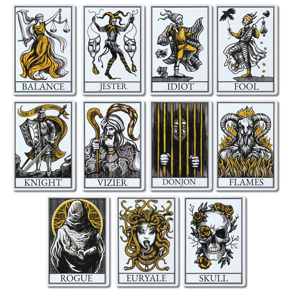 The Deck of Many Things Compatible W/ Dungeons and Dragons - Etsy
