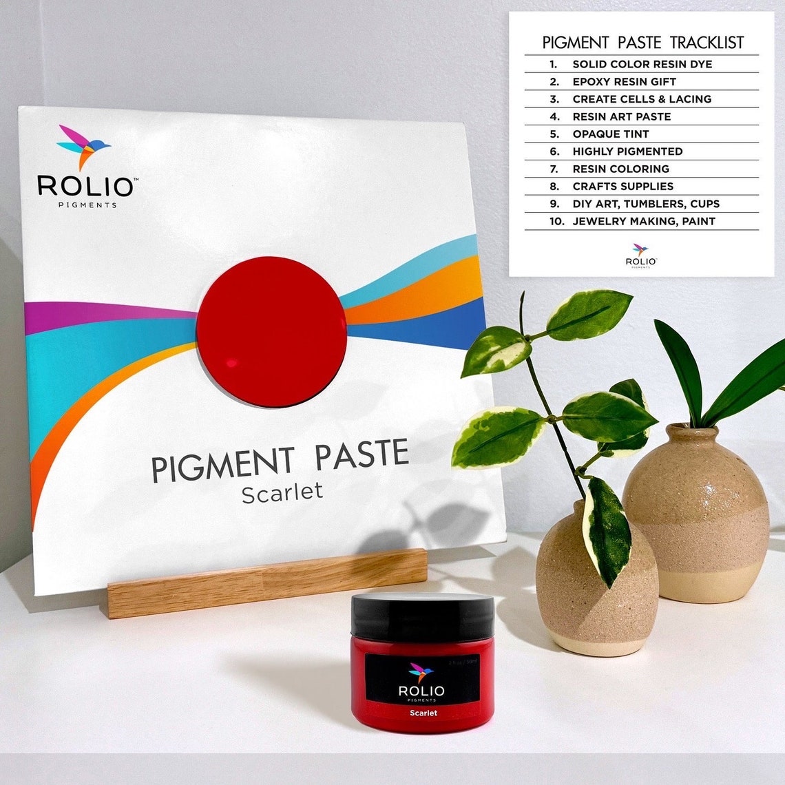 Scarlet Red Pigment Paste - 2oz. Jar - Etsy