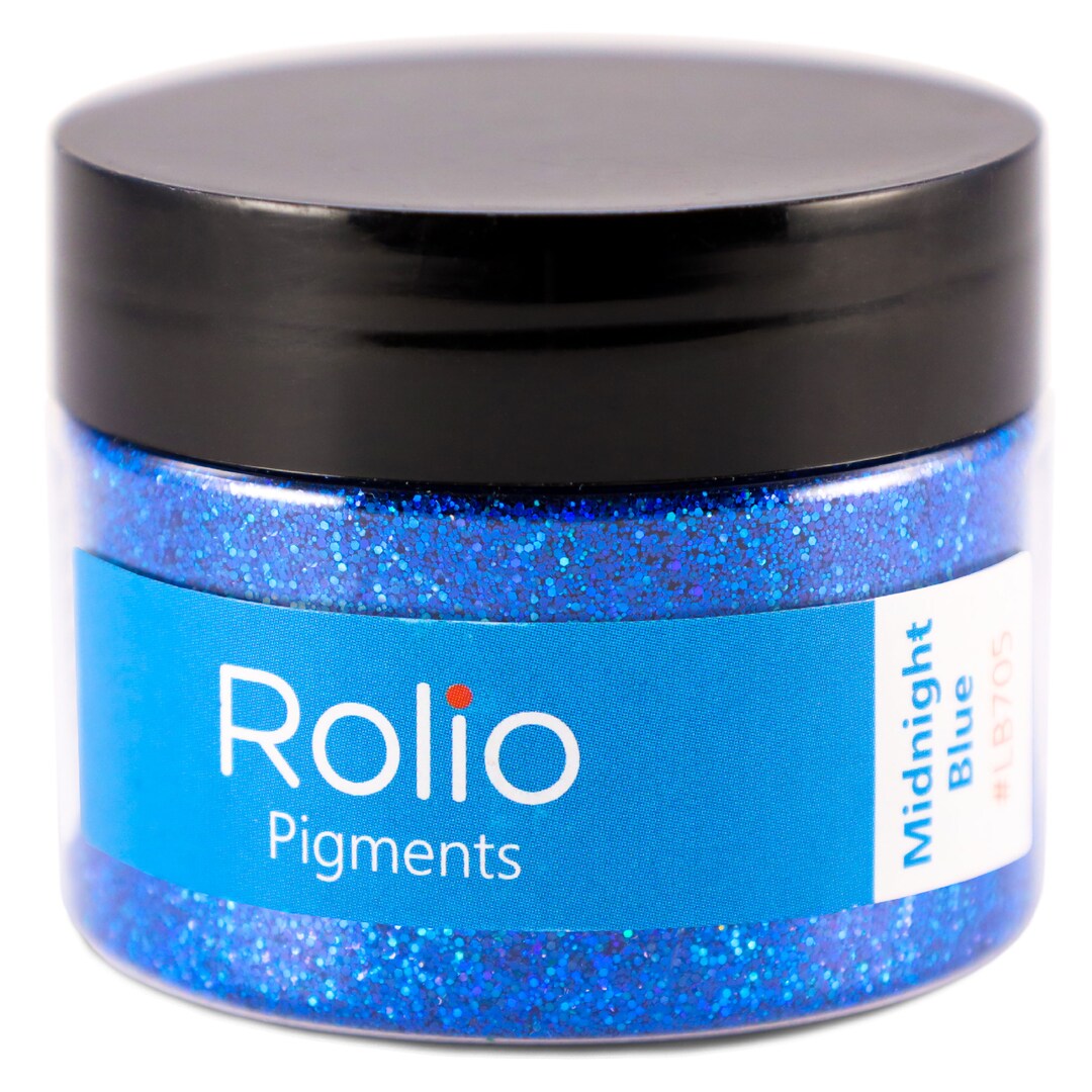 Midnight Blue Holographic Glitter - 1oz Fine Size Cosmetic-grade for ...