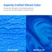 Mica Powder Blue Azure Color Pigment Powder for Epoxy Resin, Silicone ...