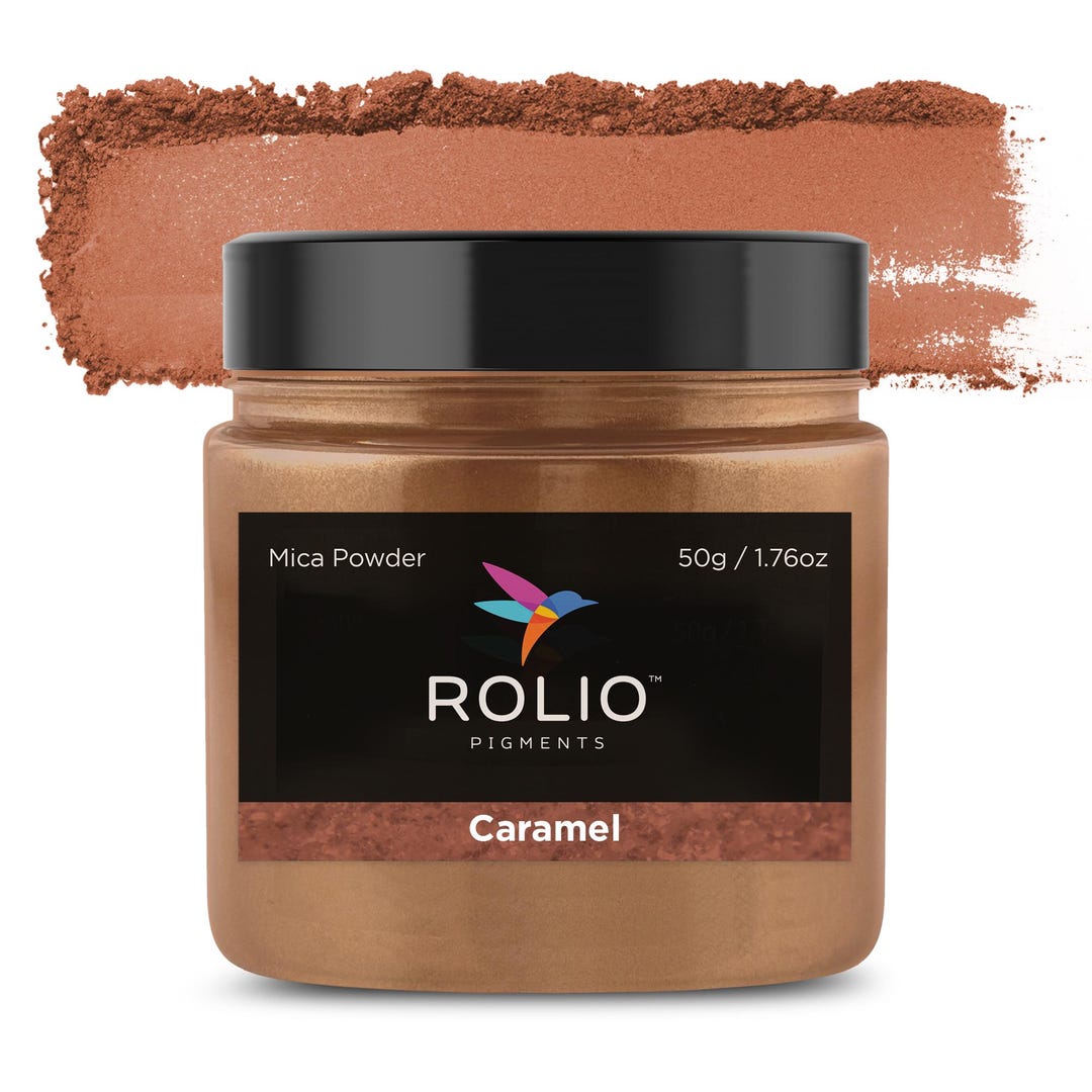 Mica Powder Caramel Color Pigment Powder for Epoxy Resin, Silicone ...