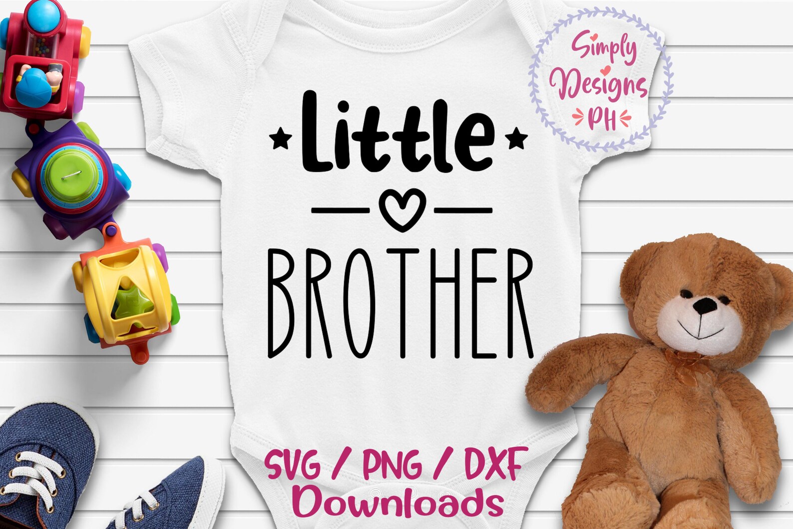 Little Brother Svg Brother SVG Lil Bro Svg Baby Boy Svg - Etsy