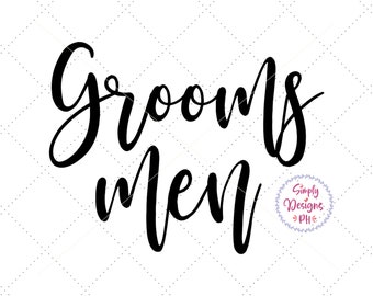 Best Man Svg, Wedding SVG, Groom Svg, Dxf and Png, Bride and Groom SVG ...