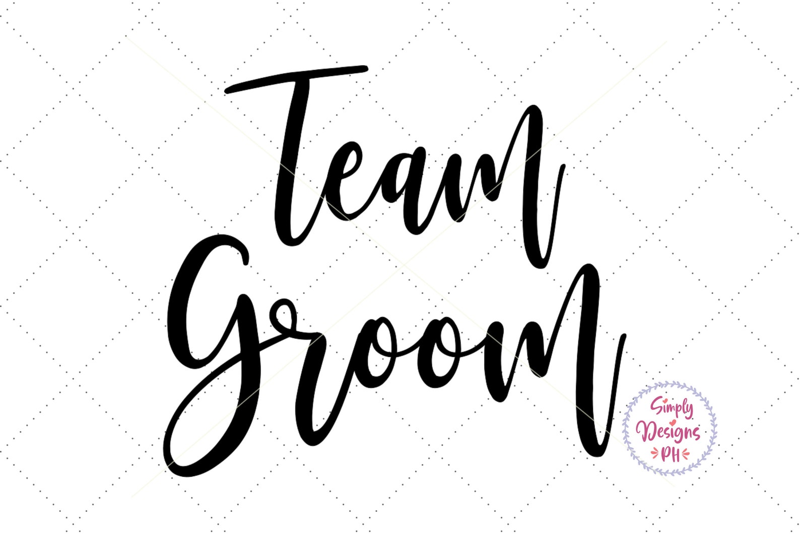 Team Groom Svg Bride Groom SVG Wedding Svg Wedding Cut - Etsy