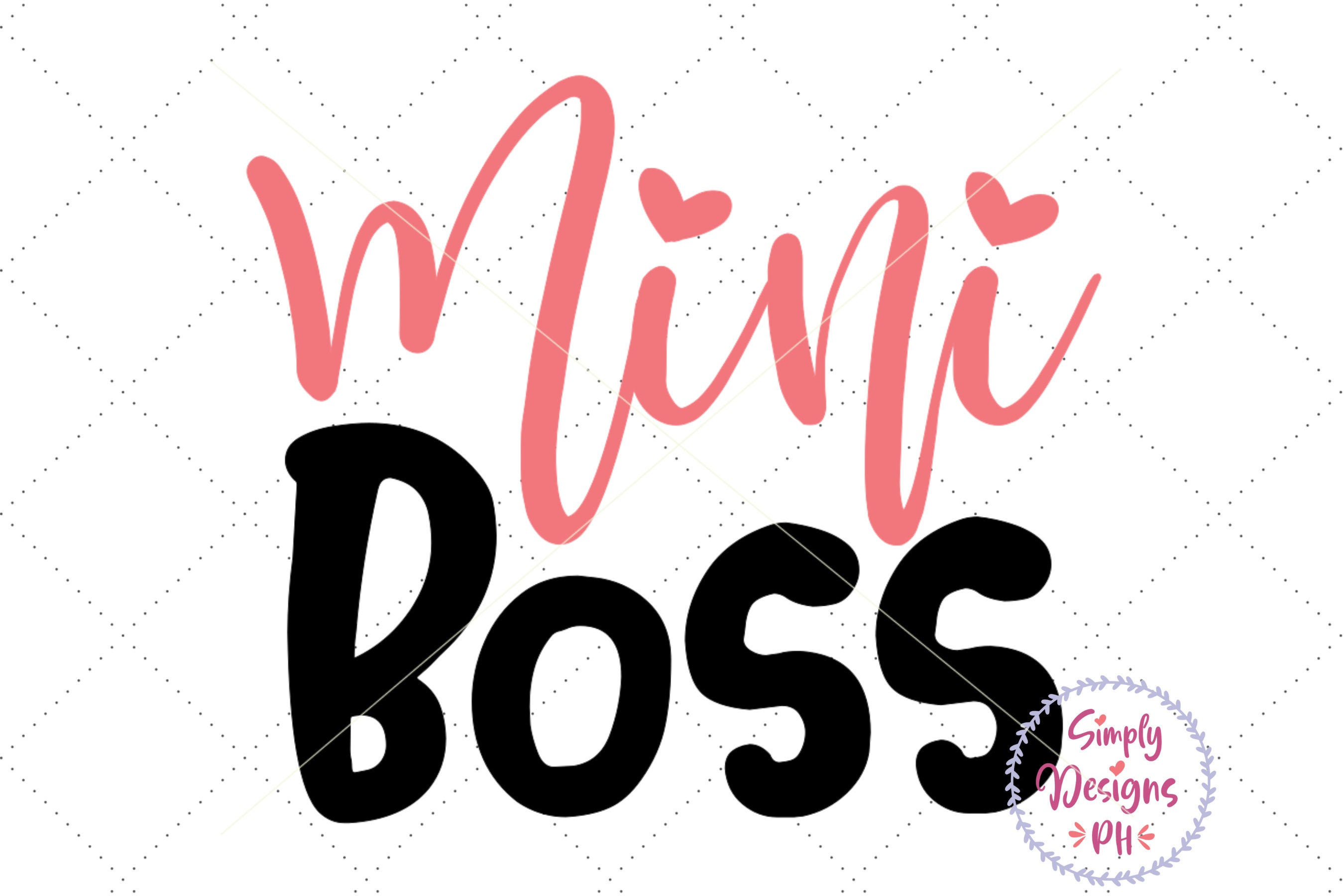 Mini Boss SVG Little Boss Lady SVG Little Boss SVG Baby | Etsy Australia
