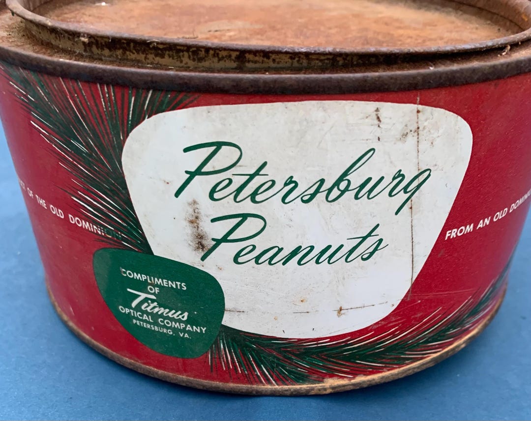 Vintage Peanuts (advertising) Tin - Etsy