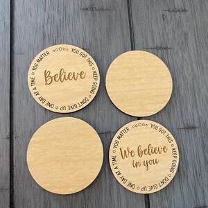 Positive Affirmation Tokens / Anxiety Tokens / Mental Health ...