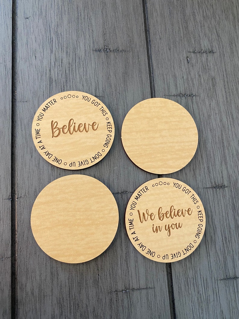 Positive Affirmation Tokens / Anxiety Tokens / Mental Health ...