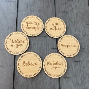 Positive Affirmation Tokens / Anxiety Tokens / Mental Health ...