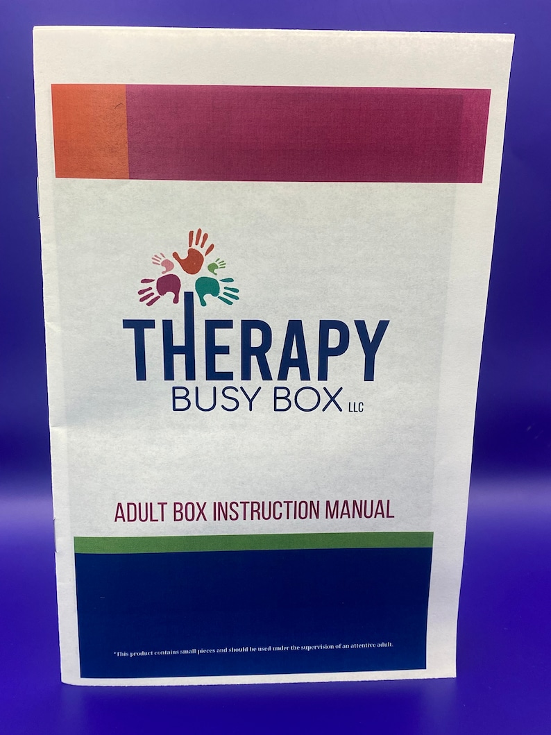 Adult Therapy Busy Box, Stroke Recovery, Stroke Survivor Gift, Fine ...