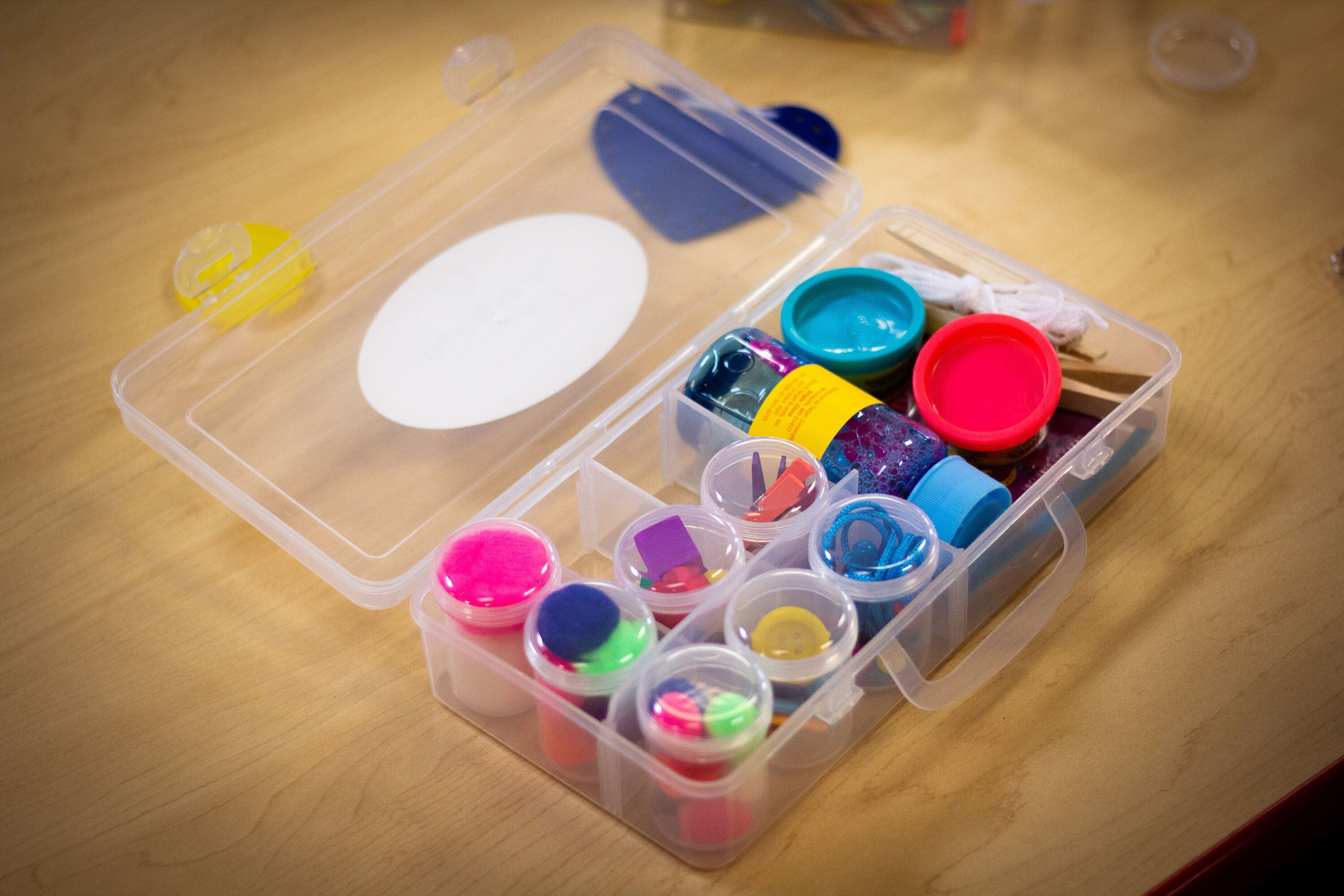 Children's Therapy Busy Box W/acrylic Shoe Tying Practice - Etsy