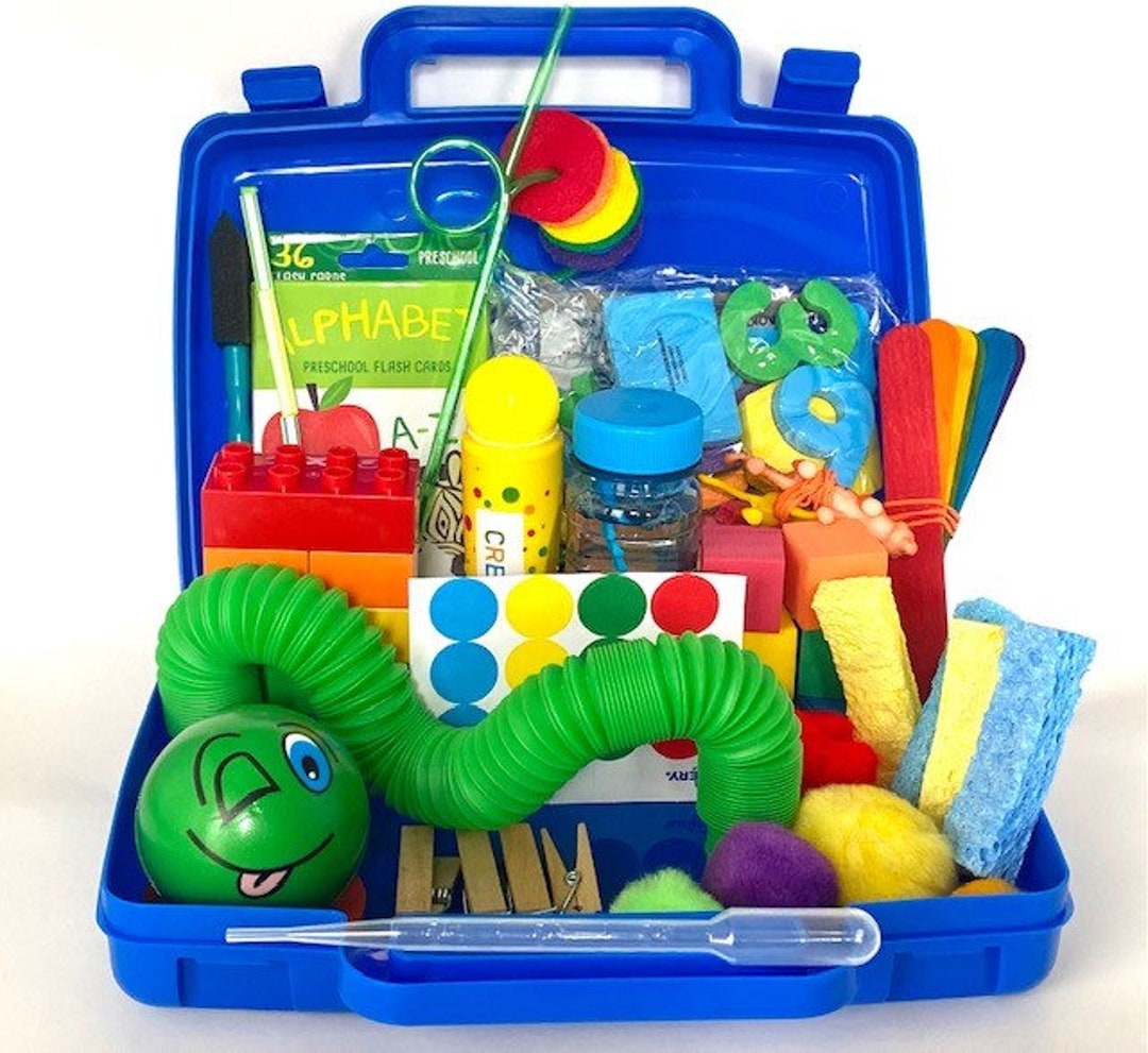 Toddler Therapy Busy Box, Fine Motor Activities-occupational Therapy ...