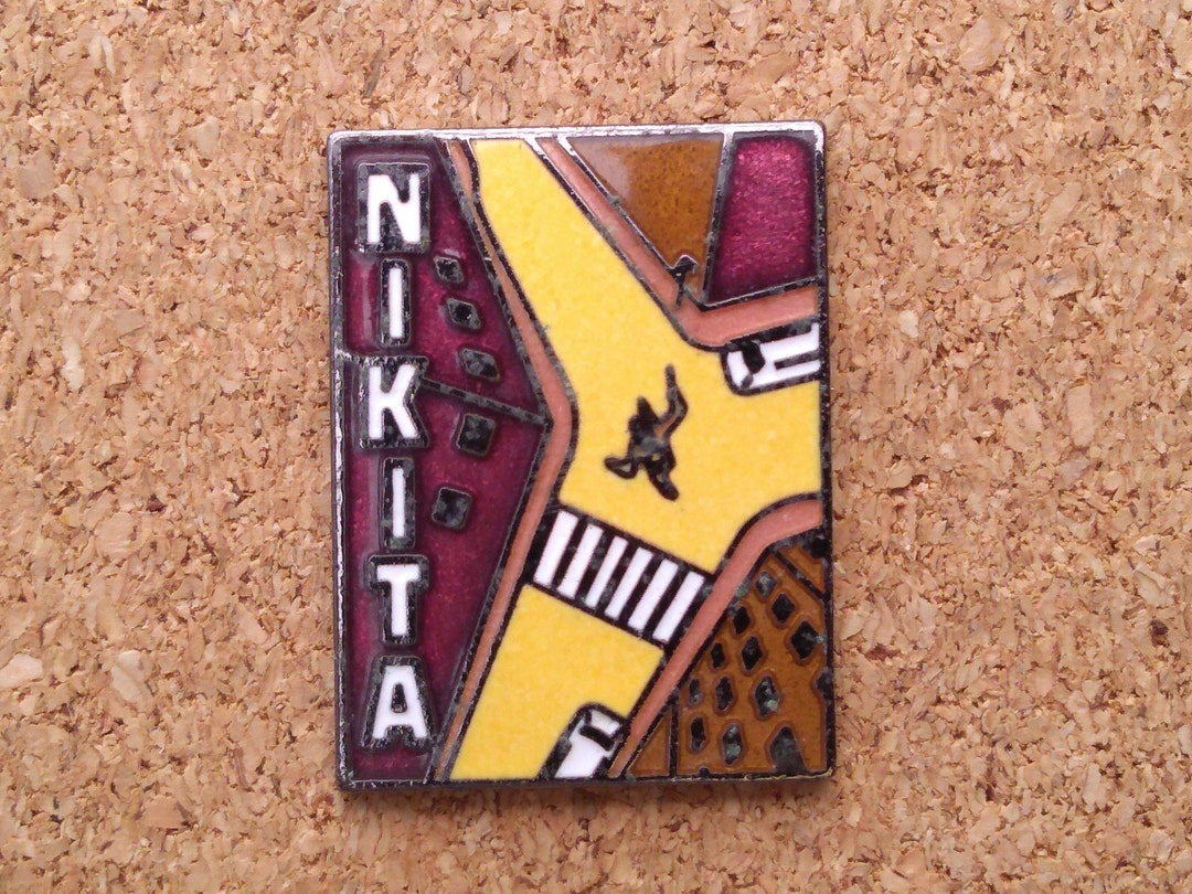 Vintage La Femme Nikita Movie Enamel Pin - Etsy