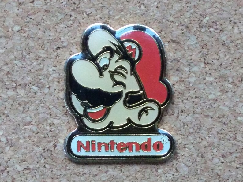 Vintage Nintendo Super Mario Bros. Pins: Raccoon Mario Hammer - Etsy