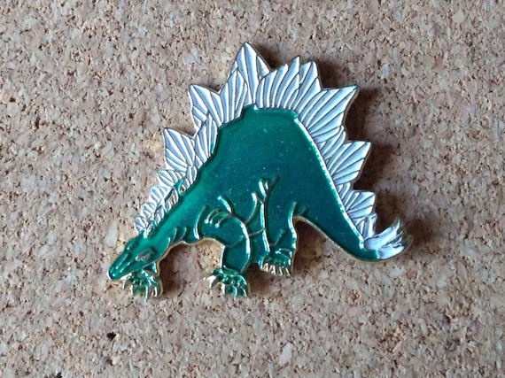 Vintage Dinosaur pins: T-Rex, Triceratops, Ankylosaur… - Gem