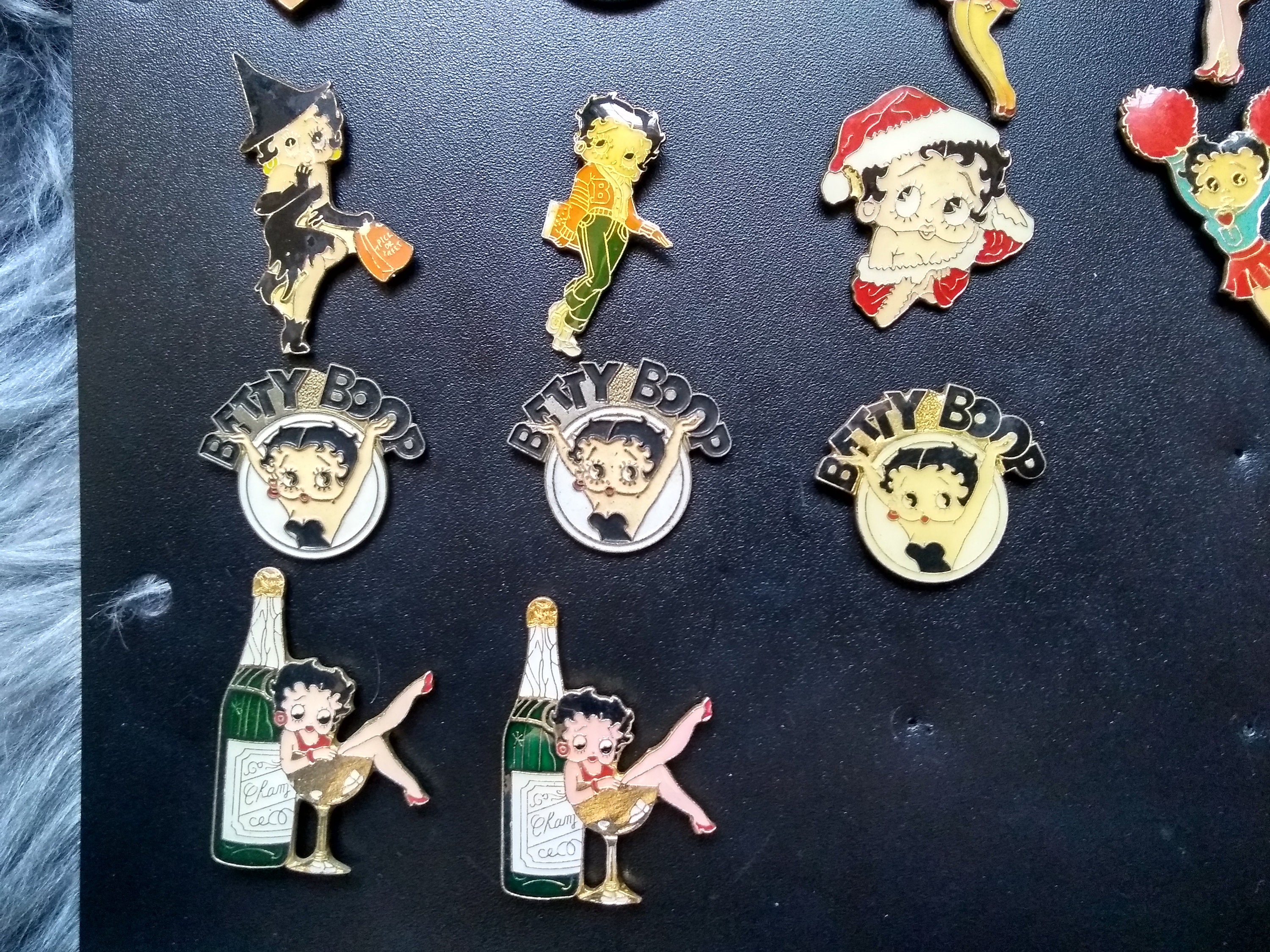 Huge Variety of Vintage Betty Boop Pins: Betty & Bimbo - Etsy