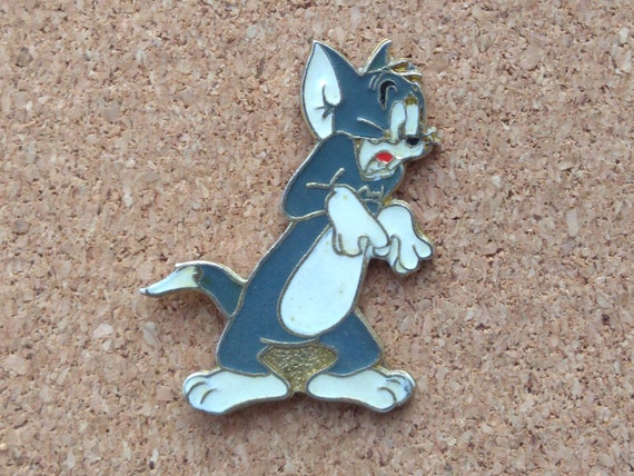 Vintage Tom en Jerry pins: Tom the Cat, Jerry the Mou… - Gem