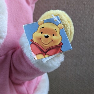 Vintage Winnie the Pooh Plush: Pooh Bear Wearing Pink Robe Stuffed ...