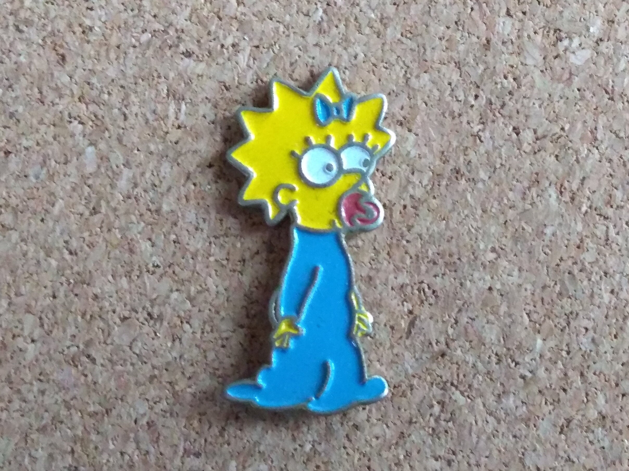 Vintage the Simpsons Lisa & Maggie Simpson Pins: Lisa Playing - Etsy