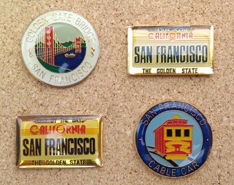 San Francisco Enamel Pins - Etsy