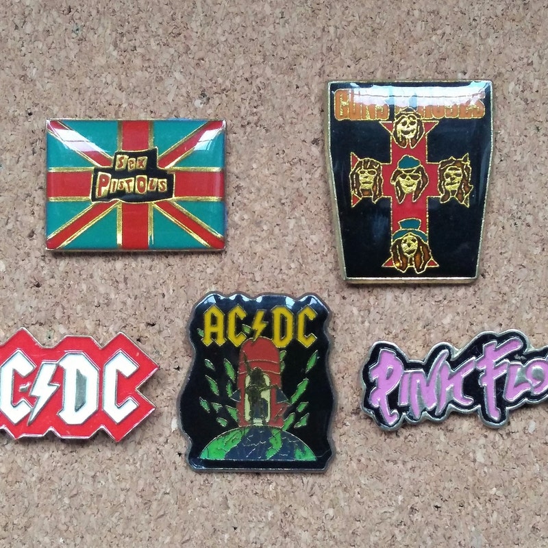 Band Pins - Etsy
