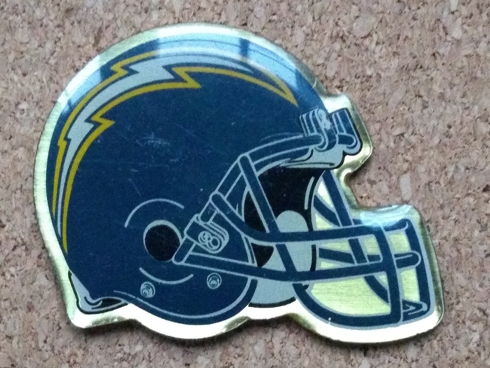 Vintage NFL AFC North & West football helmet enamel pins: | Etsy