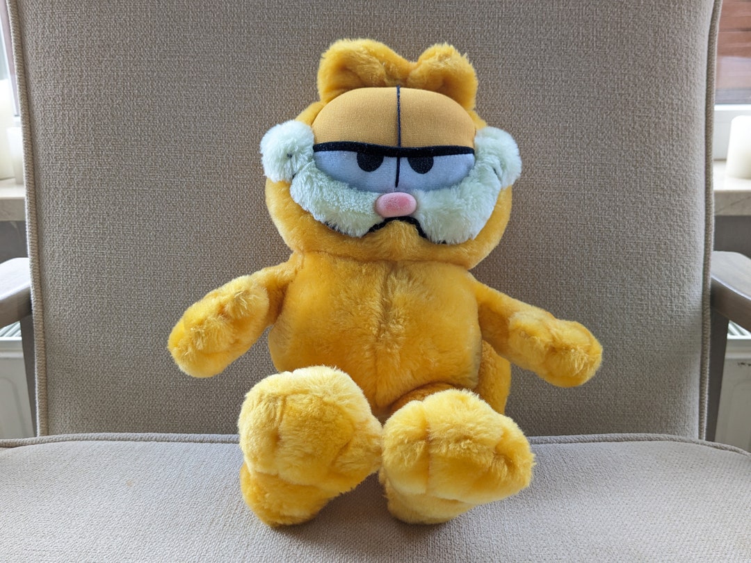 Vintage Garfield Plush: Large Standing Garfield Stuffed Animal - Etsy