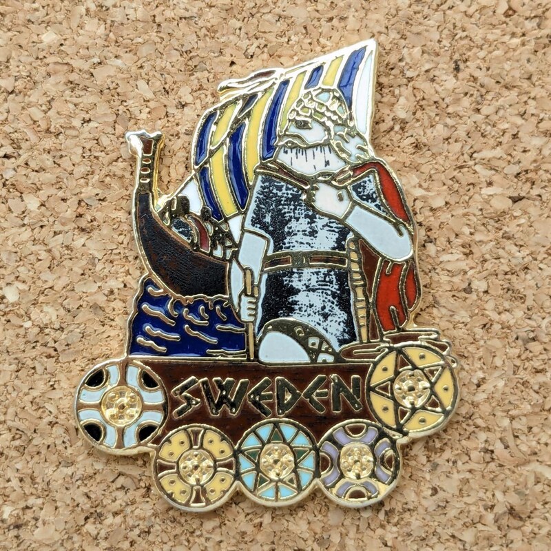 Viking Ship Pin - Etsy