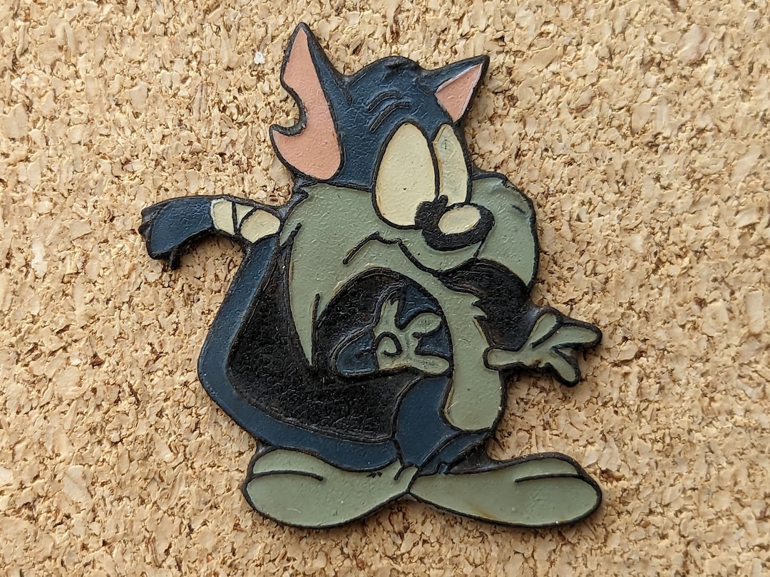 Vintage Tiny Toon Adventures Furrball the Cat Enamel Pin - Etsy