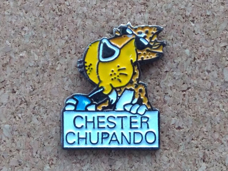 Vintage Chester Cheetah Cheetos Pins: Actor Tired Sick | Etsy