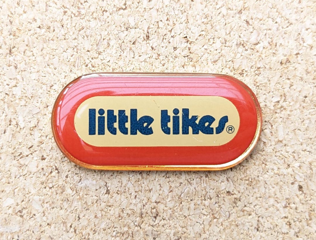Vintage Little Tikes Logo Enamel Pin - Etsy