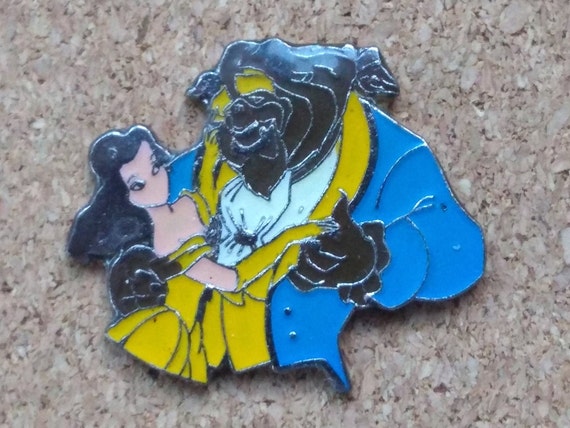 Vintage Disney Beauty and the Beast pins: Belle in dr… - Gem