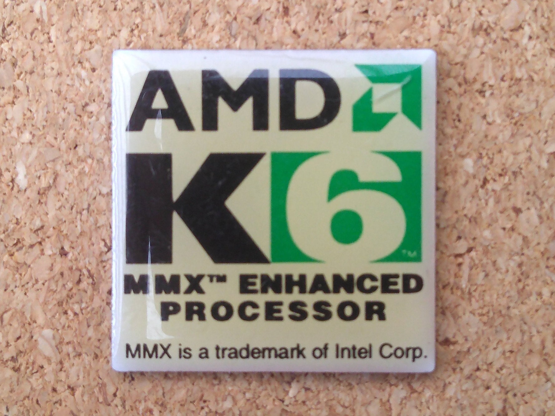 Vintage AMD Pins: AMD Processors AMD K6 & K6 2 Enamel Pins - Etsy